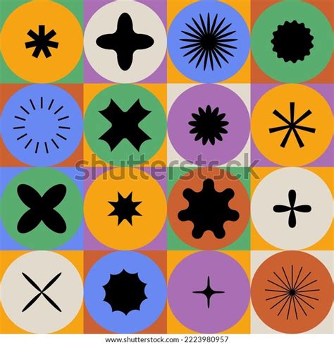 Vector Set Different Geometric Shapes Elements Stock Vector Royalty Free 2223980957 Shutterstock