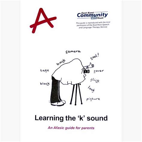 Learning The K Sound Afasic