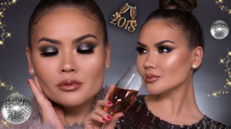 New Years Eve Glam Makeup Tutorial Maryam Maquillage Youtube