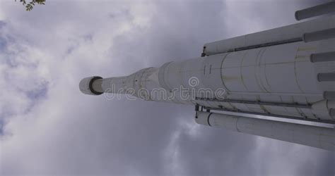 White Rocket Replica On The Ground Vertical Stock Footage Video Of Tourism Travel 319174156
