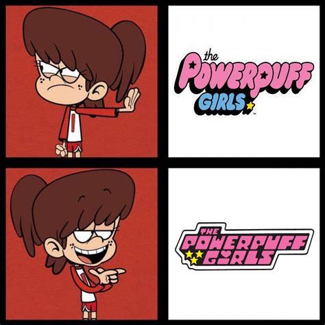 Lynn Loud Prefers The Classic Ppg Over The Reboot By Peanutslegotoons