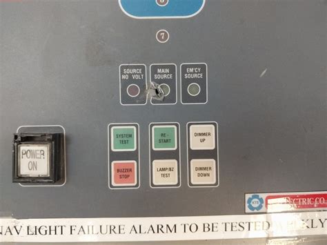 Kt Electric Kt Navicon B4 Navigation Light Control Panel Aeliya Marine