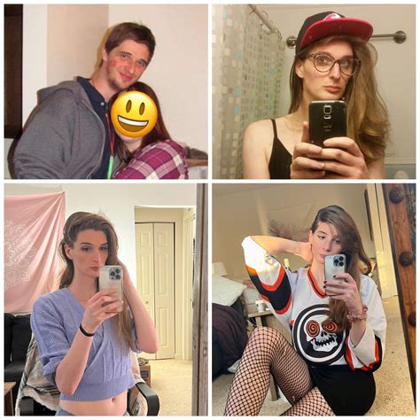 Transition Is Rad 😁 ⬆️⬅️ Pre Everything ⬆️ ️ 1yr Hrt 🙈 ⬇️⬅️ 6yrs Hrt ⬇️ ️ 7yrs Hrt Ffs R