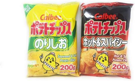 Calbee Mega Potato Chips Bundle 2 Pack Grocery