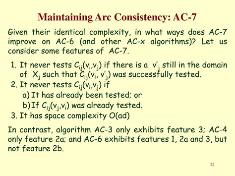 Ppt Maintaining Arc Consistency Ac 6 Powerpoint Presentation Free Download Id5126042