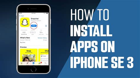 How To Install Uninstall Apps On IPhone SE YouTube