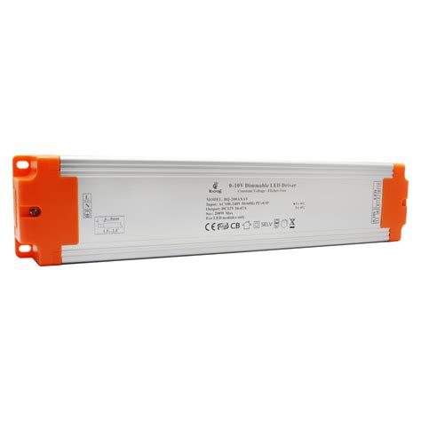 CV V Dimmable LED Driver V W Aluminum Case