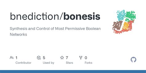 Github Bnediction Bonesis Synthesis And Control Of Most Permissive Boolean Networks