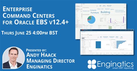 Oracle Enterprise Command Centers Guided Tour Webinarsenfor International