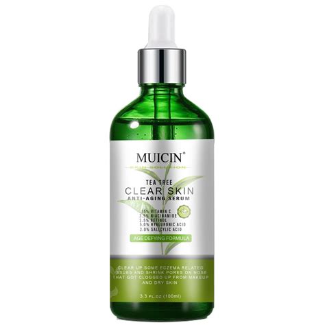 Muicin Tea Tree Anti Aging Clear Skin Face Serum 100ml Best Price