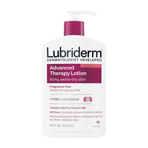 Lubriderm Advanced Therapy Fragrance Free Moisturizing