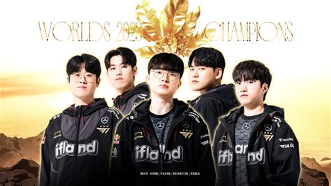 Faker And T1 Win League Of Legends World Championship 2023 Sweep Weibo