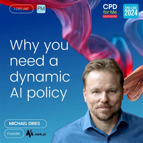 Michael Dries Cpd For Me Presenter