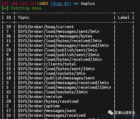 记录第一次对MQTT协议的渗透测试经历 CN SEC 中文网
