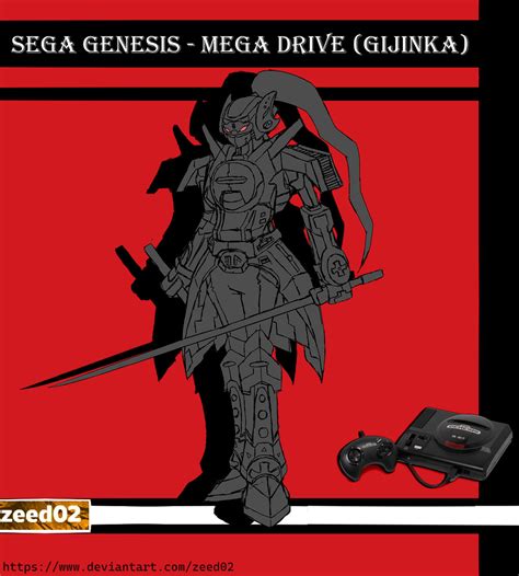 Sega Genesis Mega Drive Gijinka By Zeed02 On Deviantart
