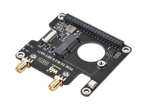 Pcie To M2 Adapter With Poe Function For Raspberry Pi 5 Supports Nvme Protocol M2 Solid State