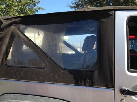 Clean Shine And Protect Jeep 4 X 4 Convertible Clear Plastic Eisenglass Rejuvenator Nano Lab Inc