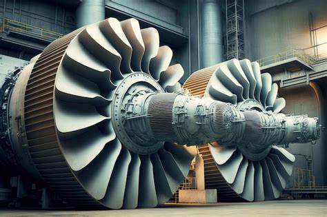 Premium Photo Powerful Large Turbines Of Nuclear Reactor At Nuclear Power Plant