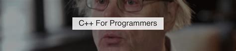 Reddit Comments On C For Programmers Udacity Course Reddacity