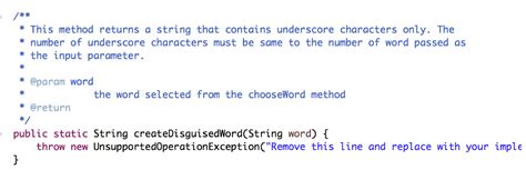 Solved This Method Returns A String That Contains