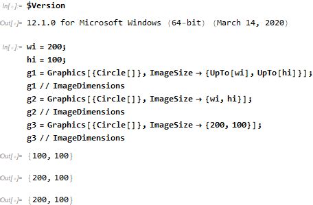 Graphics Unexpected Behaviour Of ImageSize And ImageDimensions In 12