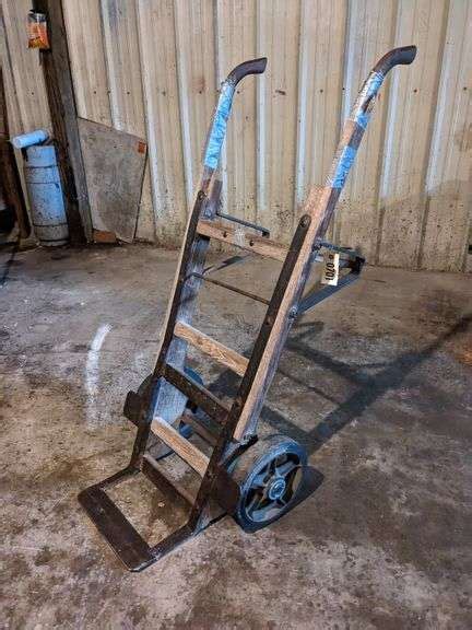 Vintage Warehouse Feed Sack Dolly South Auction