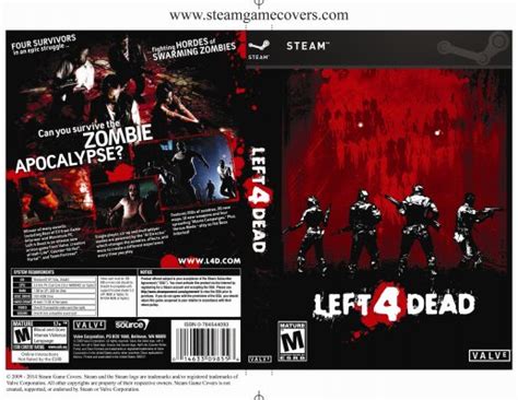 Steam Game Covers Left 4 Dead Box Art
