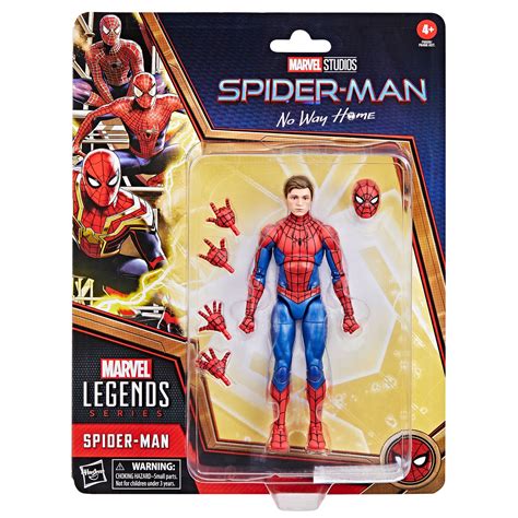Mcu Spider Man Red And Blue Suit Swings On Into Marvel Legends