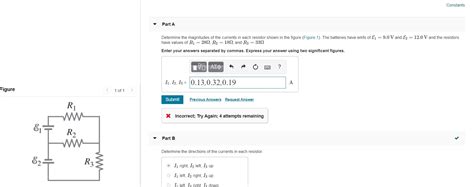 Solved Constants Part A Determine The Magnitudes Of The