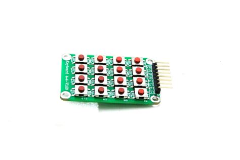 4×4 Matrix 16 Push Button Keyboard Module Zbotic