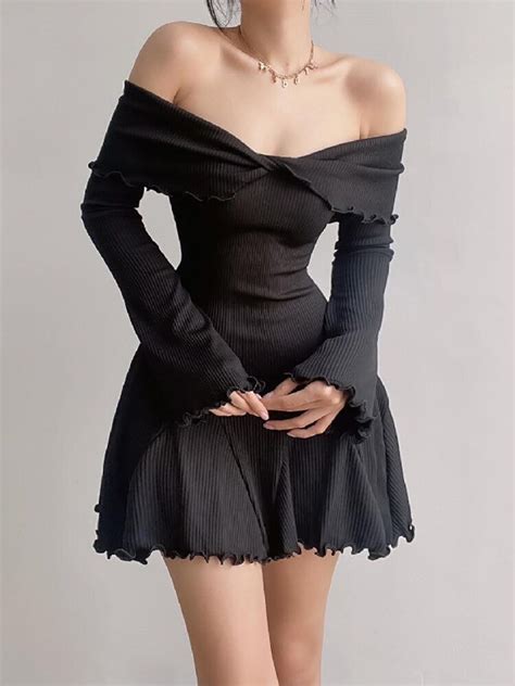 Flared Sleeve Bodycon Mini Dress Artofit