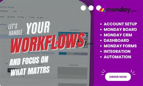 Monday Crm Make Com Automation Dashboard Clickup Asana Integration