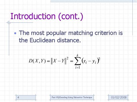 Fast Vq Encoding Using Subvector Technique Chen Shan