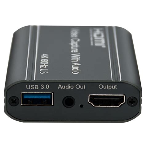 HDMI Capture Card USB With Loop Output And Audio K Hz