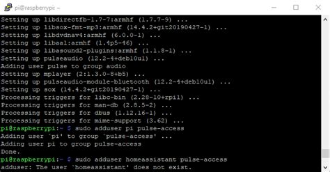 Which User Is Running Hassio On Top Of Raspbian Buster On Pi4 Installation Home Assistant
