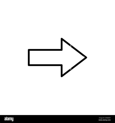 Arrow Icon Vector Arrow Symbol Arrow Sign For Your Web Design Stock