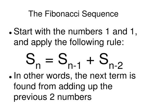 Fibonacci Sequence Formula Derivation Motorswery