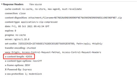 Axios Ondownloadprogress中total总为零，content Length不返回 Kkaiboo 博客园