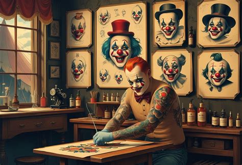 Palhaço Tatuagem Significados Estilos E Inspirações