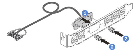 安装串口模块 Thinksystem Sr650v2 Lenovo Docs