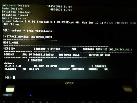 Instalando Oracle 11g Release 2 Bajo Freebsd 9 El Diablo Está En Los