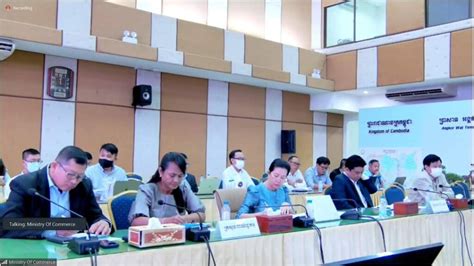 ក្រសួងពាណិជ្ជកម្ម បានរៀបចំកិច្ចពិគ្រោះយោបល់ ជាមួយវិស័យឯកជន ស្តីពីការនាំចេញទៅ