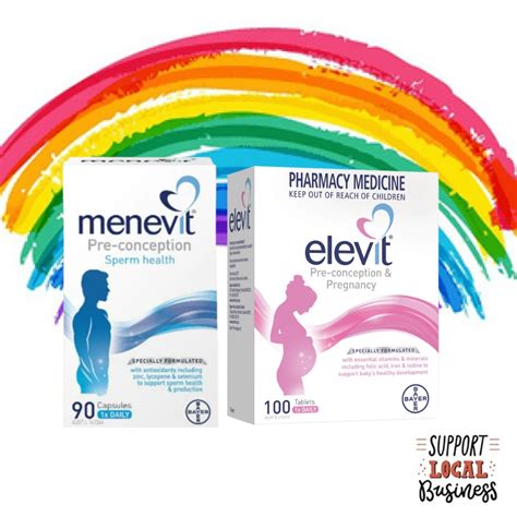 Crazy Sale Elevit Pregnancy Multivitamin 100 Tablets L Menevit Designed For Male Fertility 90