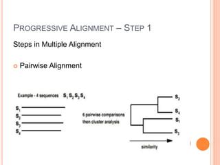 Multiple Sequence Alignment PPTX Genetics Science