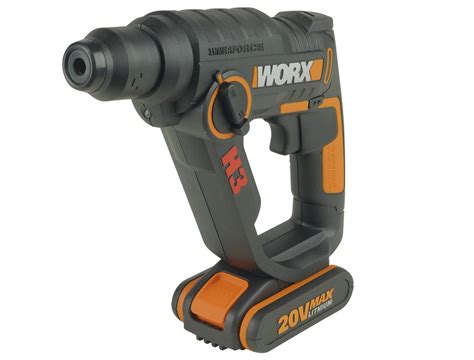 Test Akku-Bohrhämmer - Worx WX 390.1 - sehr gut