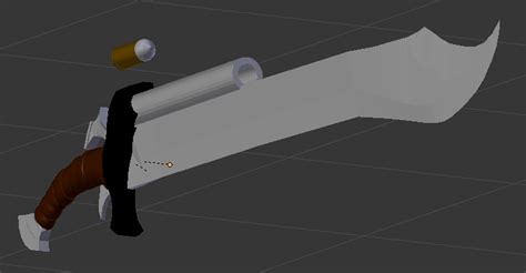 Gunblade 3d Model