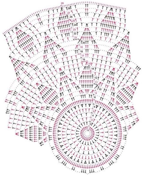 Фото 885930982149 из альбома САЛФЕТКИ СКАТЕРКИ КОВРИКИ Разместила Елена … Схемы вязаных
