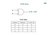 XOR Gate Truth Table Logic Diagram Implementation Solved Example