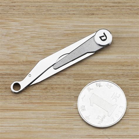 Mini Folding Scalpel Knife Titanium Body With Replaceable Surgical Blades Scalpel Store