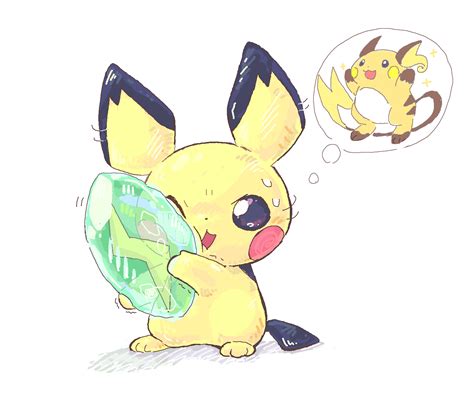 Pichu And Raichu Pokemon Drawn By Kumori Nohi Danbooru